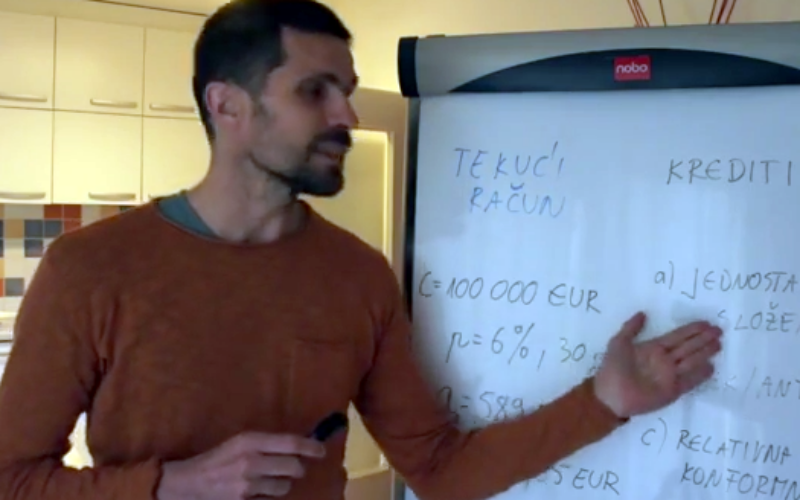 VIDEO: Profesor matematike zgrožen neznanjem bankara nudi besplatnu ...