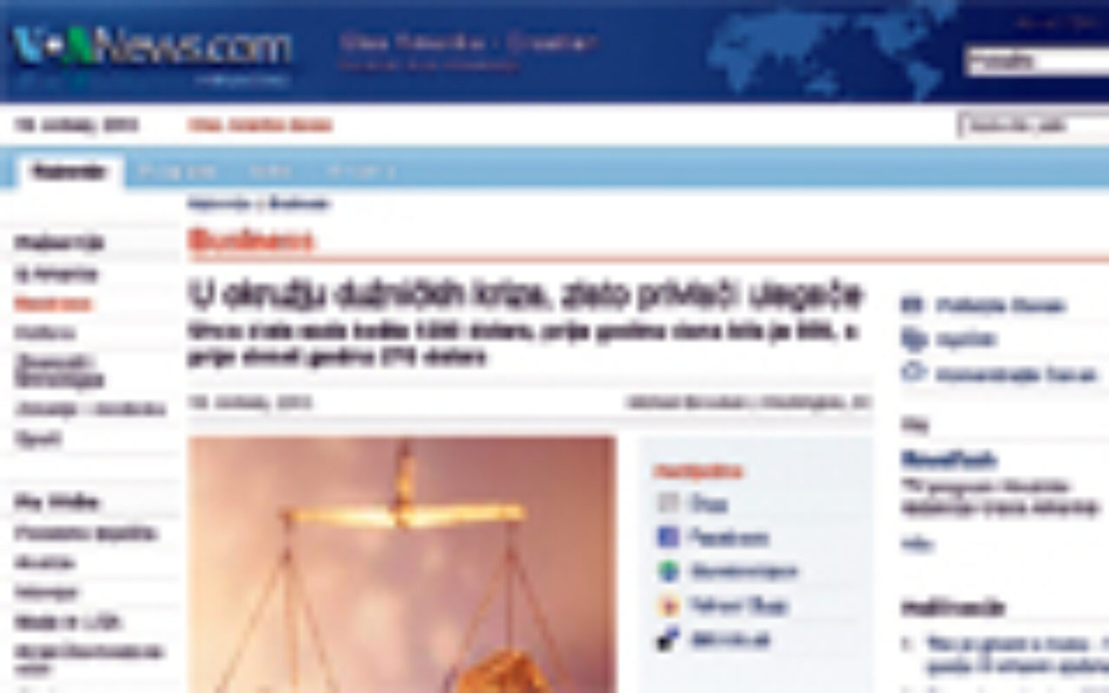 Unca zlata u 10 godina sa 270 na 1200 dolara - Poslovni dnevnik