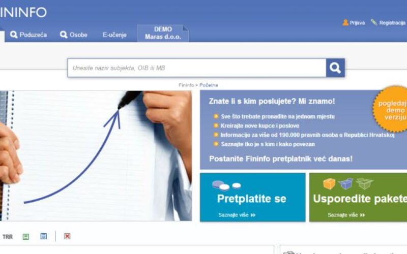 EL KONCEPT završio s razvojem internetskog portala Fininfo - Poslovni ...