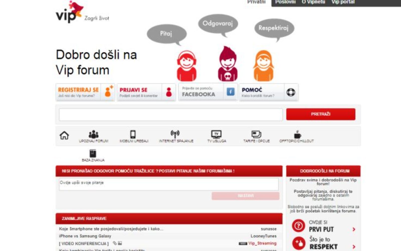 Ovo je forum kojim Vipnet napada Caffe.Mobil, ali ne i Forum.hr - Poslovni dnevnik