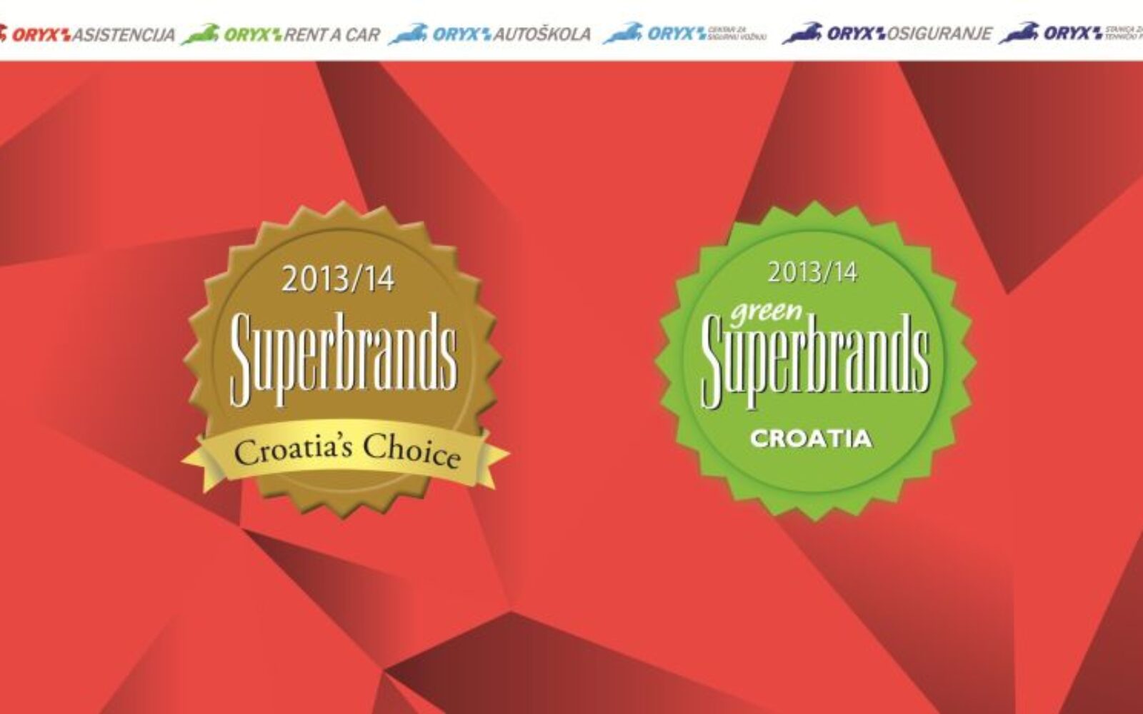 ORYX Grupa novi Superbrands u Hrvatskoj - Poslovni dnevnik